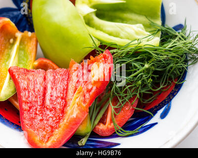 The nature vegetable Pepper object Stock Photo - Alamy