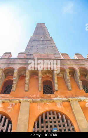Italy, Bologna, Torre Asinelli, staircase Stock Photo - Alamy