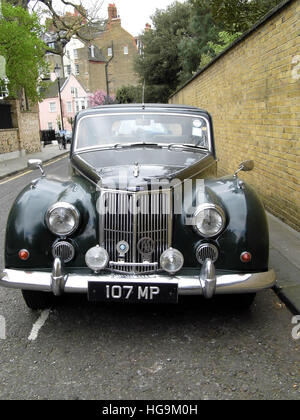 The Armstrong-Siddeley, a classic luxury car, features a unique ...