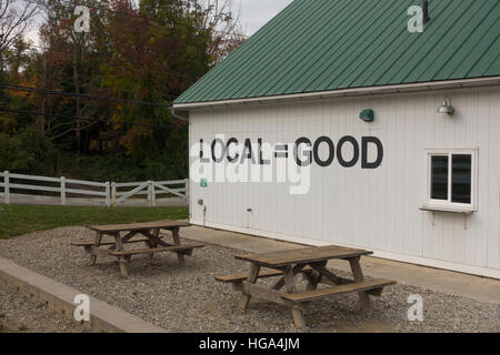 Bellvale Farms creamery Warwick New York Stock Photo - Alamy