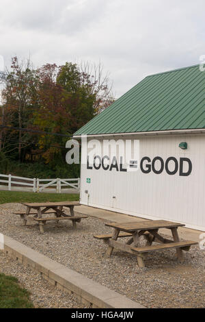 Bellvale Farms creamery Warwick New York Stock Photo - Alamy