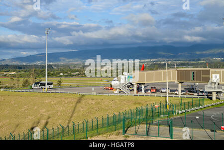 aerial view of Mariscal Sucre international airport Quito Ecuador Stock ...