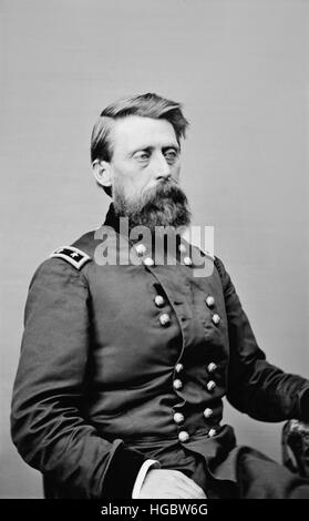 Major General Jefferson C. Davis of the Union Army, circa 1860 Stock ...