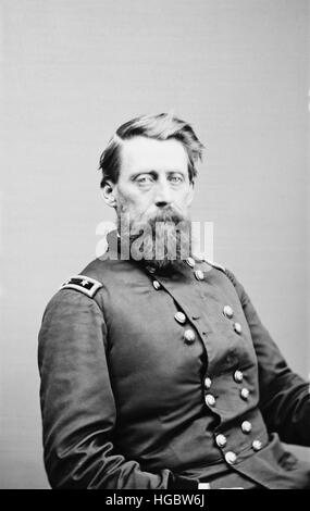Major General Jefferson C. Davis of the Union Army, circa 1860 Stock ...