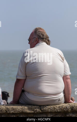 Very Obese Man Stock Photo - Alamy