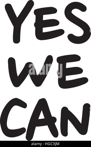 Yes you can, vector. Motivational inspirational positive quotes ...