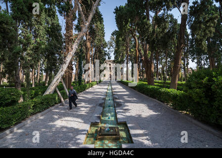 Water channel in oldest extant Persian garden in Iran called Fin Garden ...