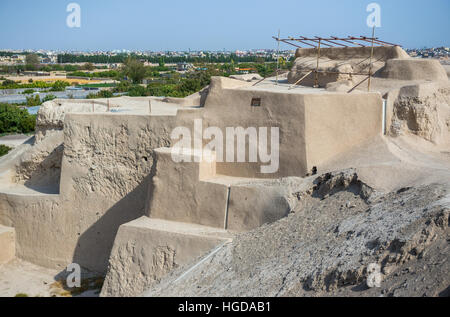 Tepe Sialk (Sialk Ancient Hill), a large ancient archeological site ...