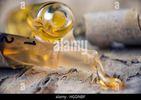 Assorted cannabis oil containers with CBD, live resin and other thc ...