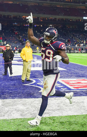 Houston Texans' Whitney Mercilus on the sideline before an NFL football ...