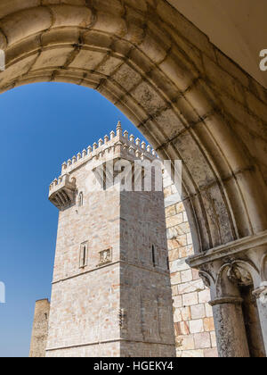 Castle, Estremoz, Portugal. The region around Estremoz has been ...