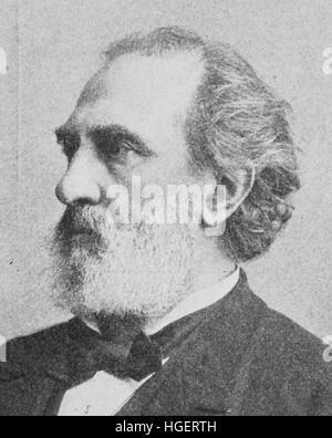 Franz Reuleaux, 1829-1905, German engineer, mechanical engineering ...