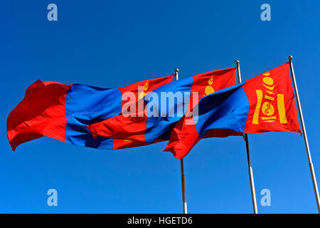 The Mongolian national symbol the Soyombo Stock Photo - Alamy