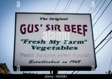 Gus's Sir Beef Restaurant in Charlotte, NC Stock Photo - Alamy