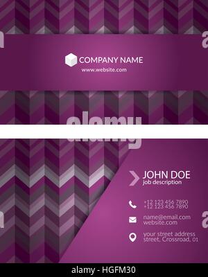 Creative business card design. Abstract business card elegant design ...