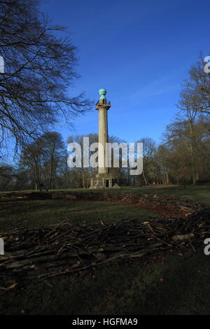 Bridgewater Monument in Ashridge Estate, Hertfordshire, England Stock ...