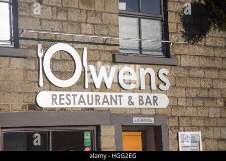 Owens restaurant and bar in Ramsbottom,Lancashire,England Stock Photo ...