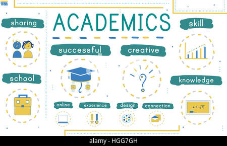 Academics Education Skill College Concept Stock Photo - Alamy