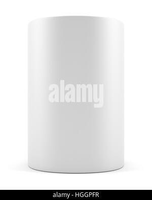 Blank advertising cylinder Stock Photo - Alamy
