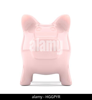 Front view of piggy bank Stock Photo - Alamy