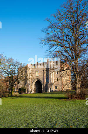 The Great Gateway of The Monastery St Albans Hertfordshire England ...