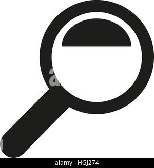 magnifying glass icon Stock Photo - Alamy