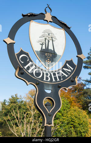 The High Street, Chobham, Surrey, England, United Kingdom Stock Photo ...