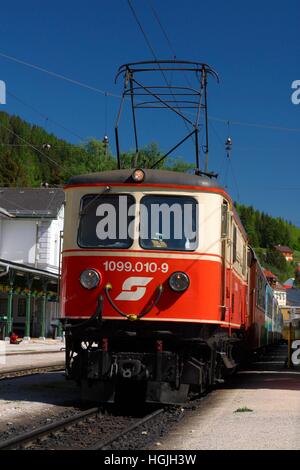 Locomotive of the Austrian Federal Railroads Stock Photo - Alamy