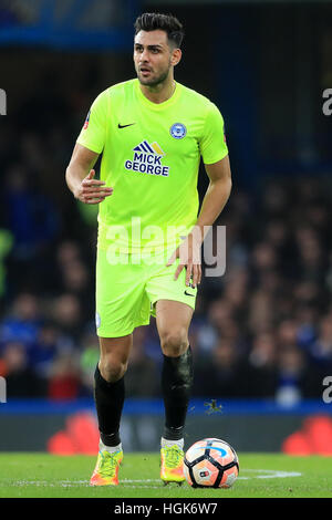 Peterborough United's Ryan Tafazolli Stock Photo - Alamy