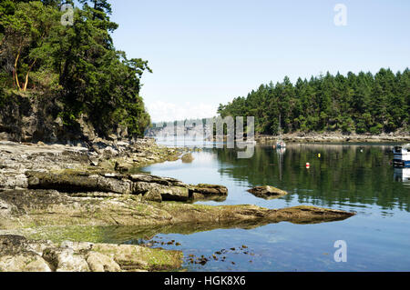 Ruxton Island, holiday hideaway Stock Photo - Alamy