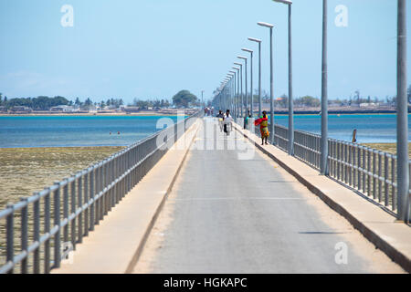 2 mile Bridge to Mozambique Island (Ilha de Mocambique), Mozambique ...