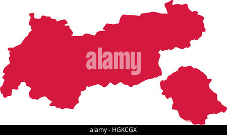 map of tirol Stock Photo - Alamy