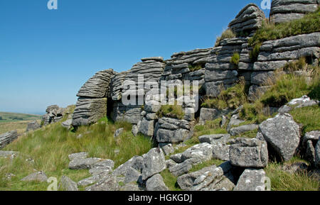 Oke Tor on the northwestern Dartmoor Stock Photo - Alamy