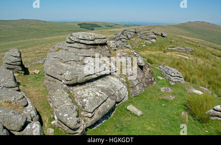 Oke Tor on the northwestern Dartmoor Stock Photo - Alamy