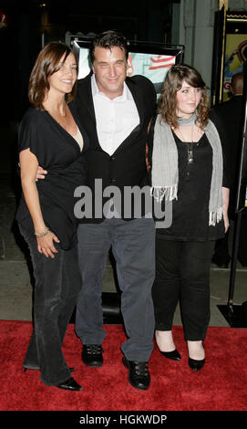 Daniel Baldwin, his wife, Joanne, and daughter, arrives at the premiere ...