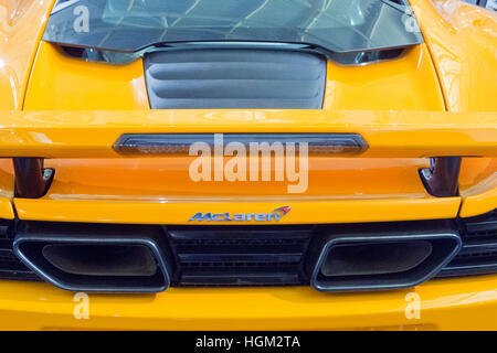 Rear View of a 2011 McLaren MP4-12C Super Car, UK Stock Photo - Alamy