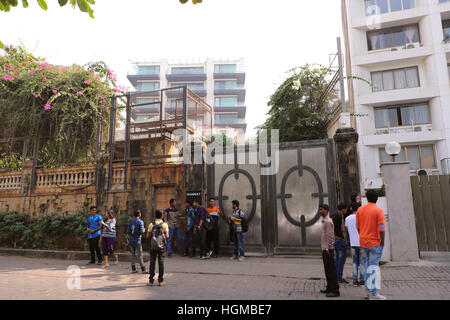 Bollywood super star Shahrukh Khan’s house Mannat situated in Bandra ...