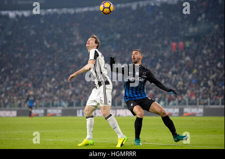 Stephan Lichtsteiner during Tim Cup 2017/2018 match between Juventus v ...