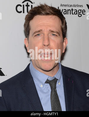 Ed Helms arrives at the Los Angeles premiere of "The Book of Love" at ...