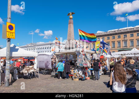 Market Square, Helsinki, Finland, Europe Stock Photo - Alamy