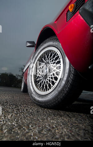 1988 Fiat X1/9 mid engined sports car, designed by Bertone Stock Photo ...