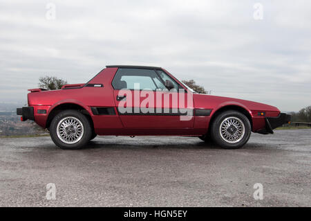 1988 Fiat X1/9 mid engined sports car, designed by Bertone Stock Photo ...