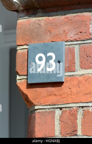 House number 93 Stock Photo - Alamy