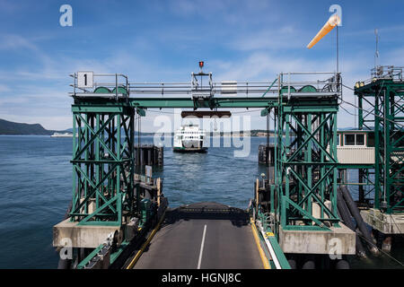 The Washington State Ferry service runs ten routes serving 20 terminals ...
