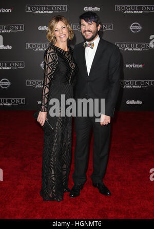 Anne Wheaton and Wil Wheaton attending the premiere of Walt Disney ...