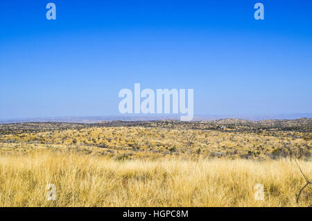 Aerial view of the Khomas highlands, near Windhoek in Namibia Stock ...