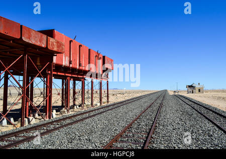 Garub train station, between Aus and Luderitz, Namibia Stock Photo - Alamy