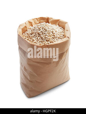 Raw Organic Pearl Barley - Hordeum vulgare Stock Photo - Alamy