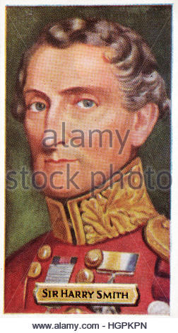 George Wakelyn Harry Smith, English soldier born at Whittelsey ...