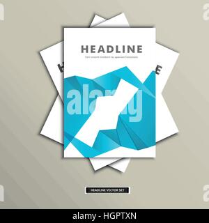 Book cover with abstract colored lines and circles Stock Vector Image ...
